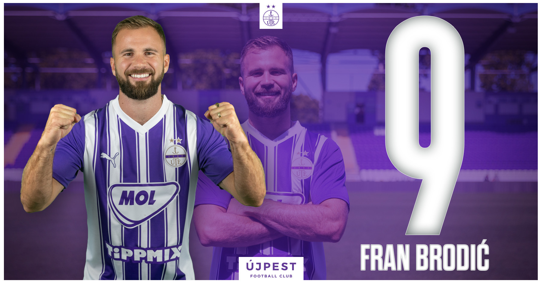 Fran Brodic Újpesten - Újpest FC